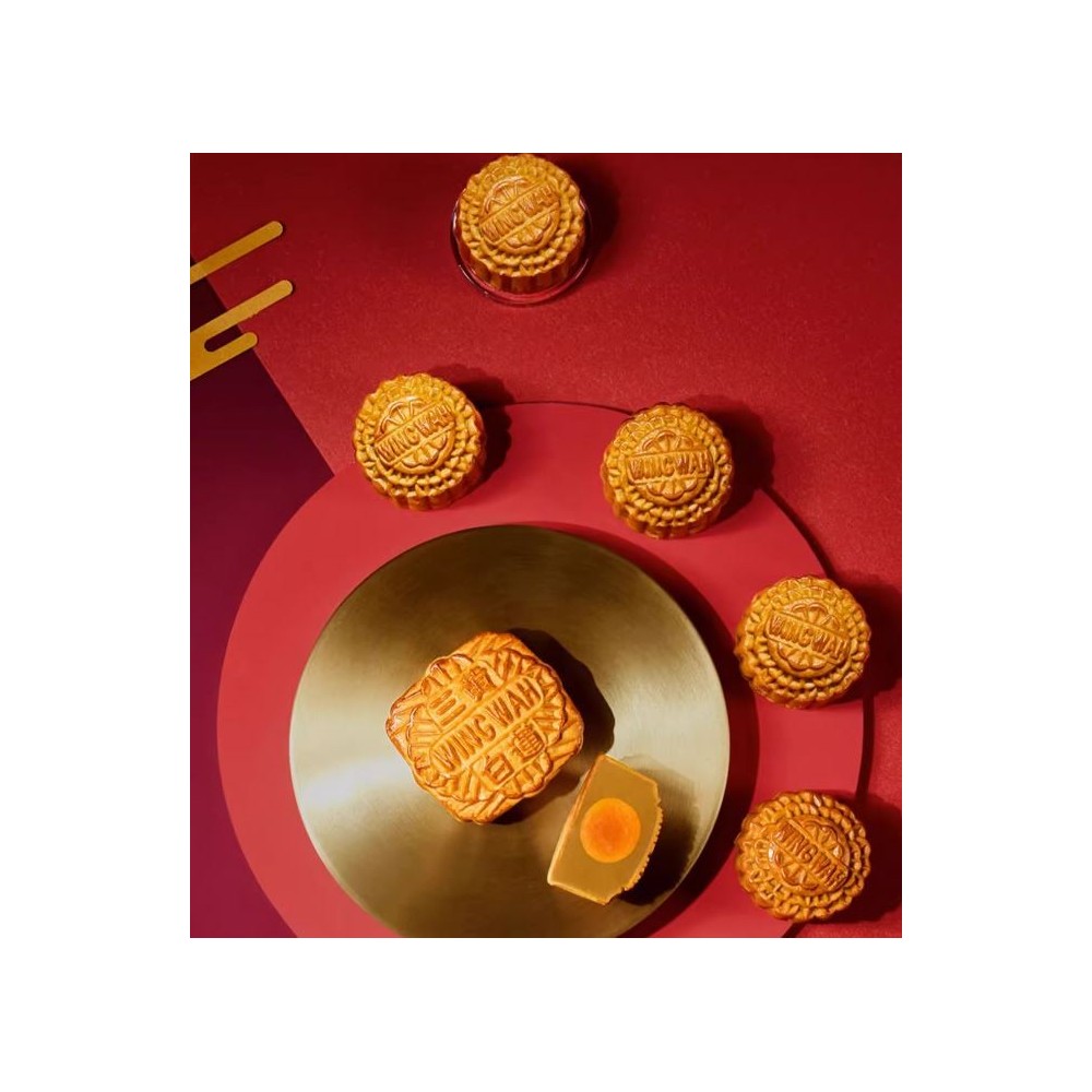 Wing Wah HK Scatola Regalo di Mooncake ai Semi di Loto per il Festival ...