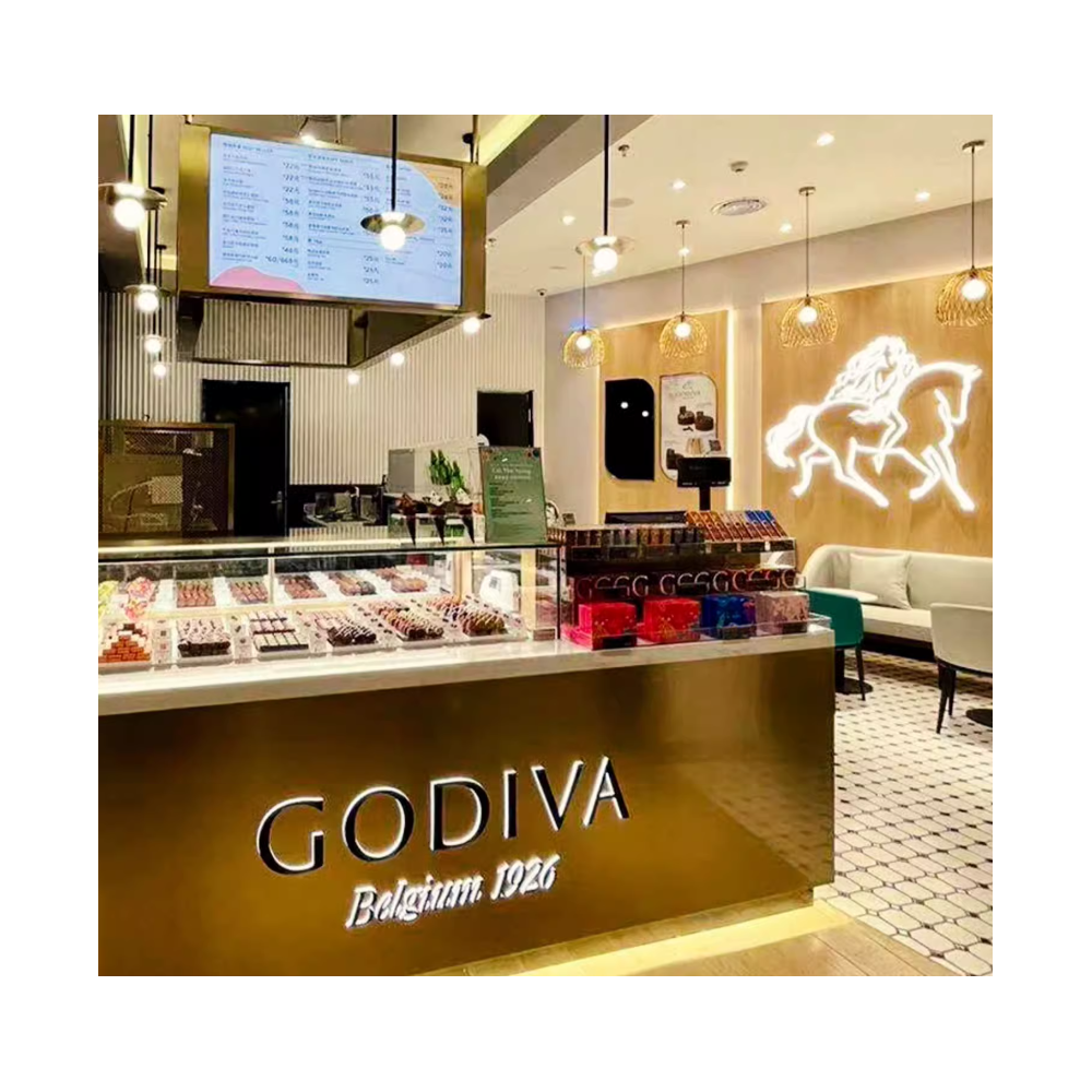 Godiva 12 Chocolats Premium Coffret cadeau de forme carré sur le thème de l'Année du Dragon du ...